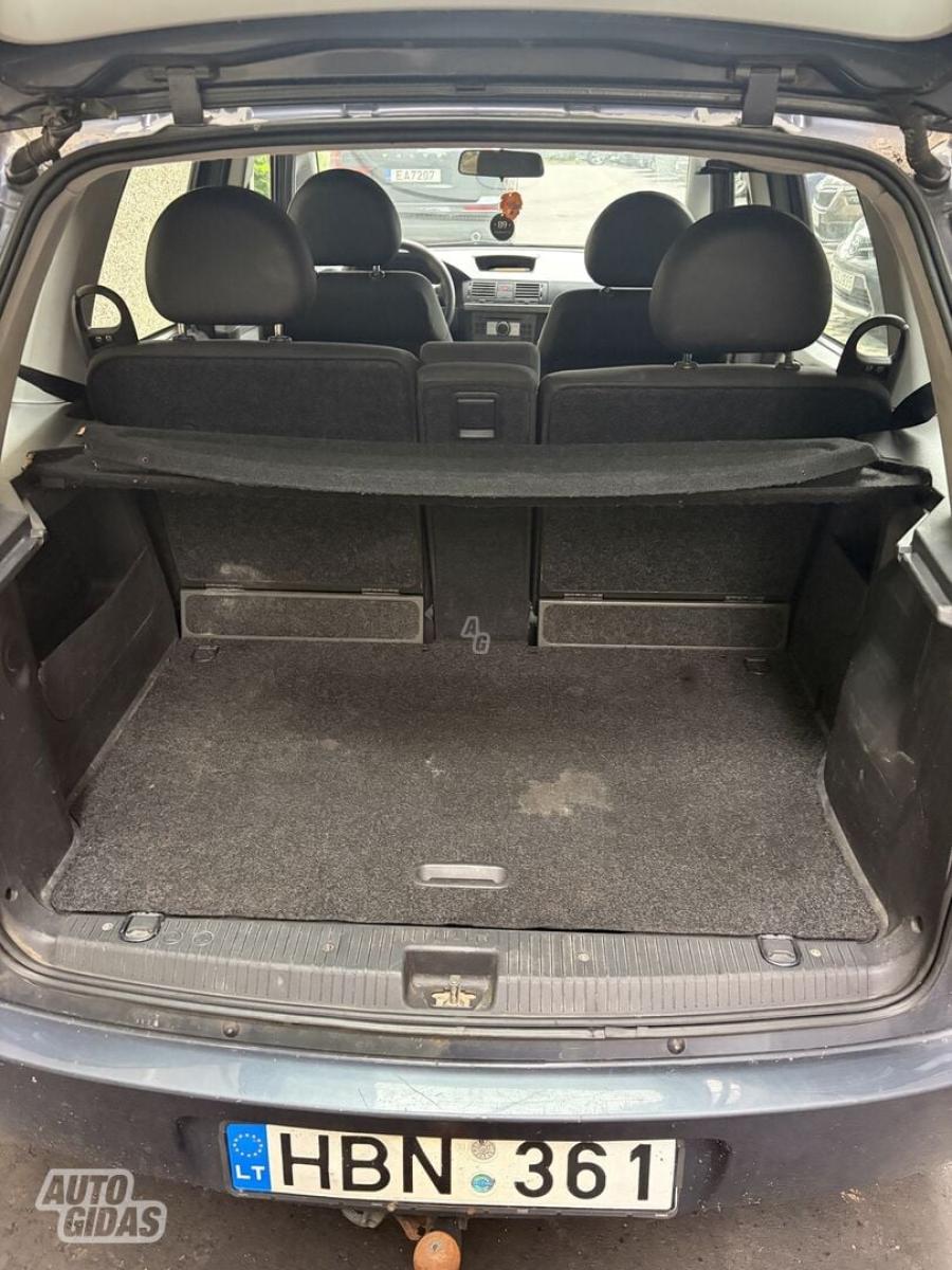Opel Meriva 2006 in Vilnius, with an engine capacity of 1.30 L and mileage of 224 thousand km for 499 €, photo 8 on AUTOMOTO.COM.LV