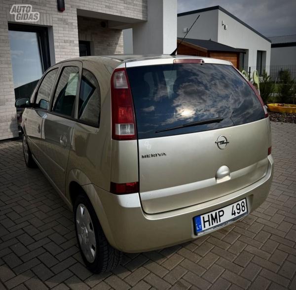 Opel Meriva 2009 Viļņa, ar dzinēja tilpumu 1.60 L un nobraukumu 121 tūkst. km par 1390 €, foto 6 vietnē AUTOMOTO.COM.LV