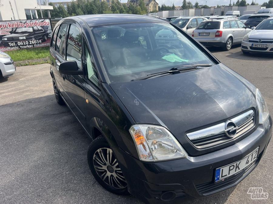 Opel Meriva 2009 Šauļi, ar dzinēja tilpumu 1.60 L un nobraukumu 0 tūkst. km par 899 €, foto 1 vietnē AUTOMOTO.COM.LV