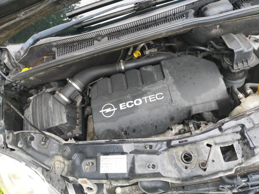 Opel Meriva 2009 in Birzai, with an engine capacity of 1.30 L and mileage of 205 thousand km for 2450 €, photo 7 on AUTOMOTO.COM.LV