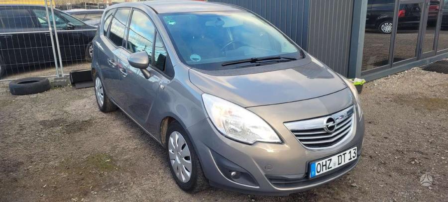 Opel Meriva 2011 Kauņa, ar dzinēja tilpumu 1.69 L un nobraukumu 222 tūkst. km par 3150 €, foto 1 vietnē AUTOMOTO.COM.LV