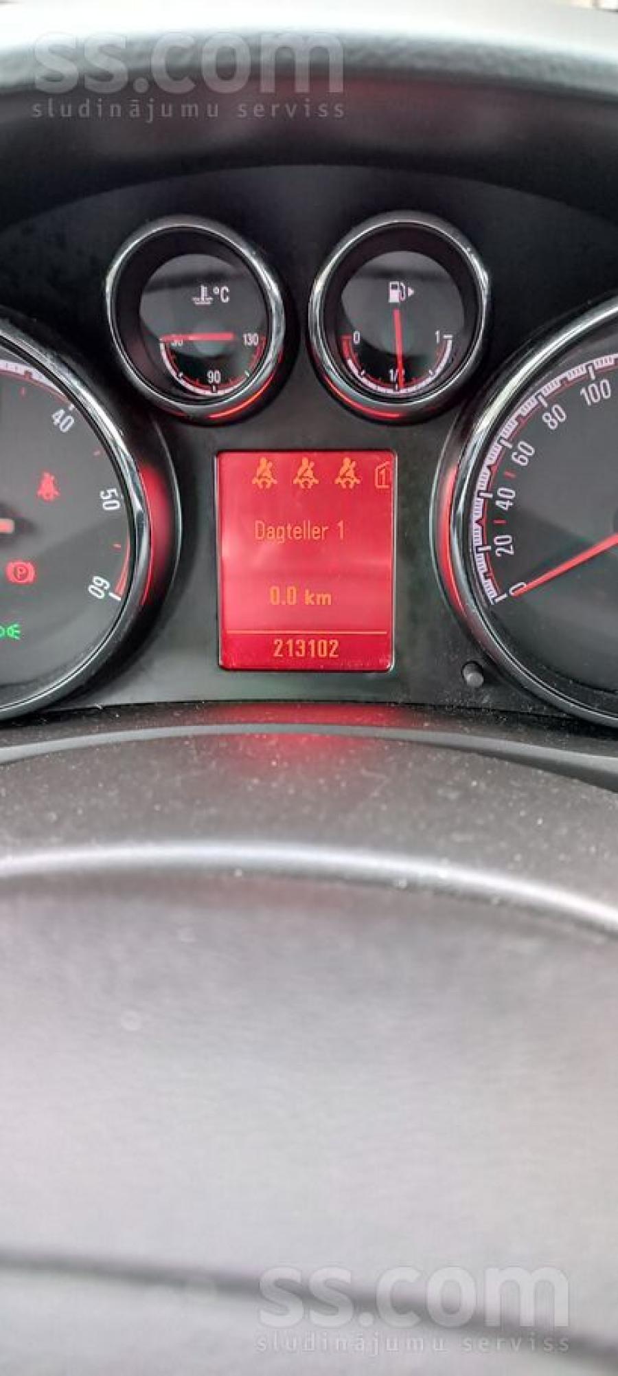 Opel Meriva 2012 Daugavpils, ar dzinēja tilpumu 1.30 L un nobraukumu 212 tūkst. km par 3800 €, foto 4 vietnē AUTOMOTO.COM.LV