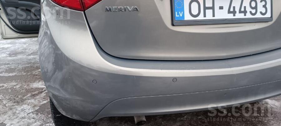 Opel Meriva 2012 Daugavpils, ar dzinēja tilpumu 1.30 L un nobraukumu 212 tūkst. km par 3800 €, foto 9 vietnē AUTOMOTO.COM.LV