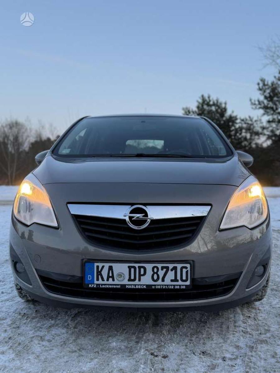 Opel Meriva 2013 in Utena, with an engine capacity of 1.40 L and mileage of 117 thousand km for 4650 €, photo 7 on AUTOMOTO.COM.LV
