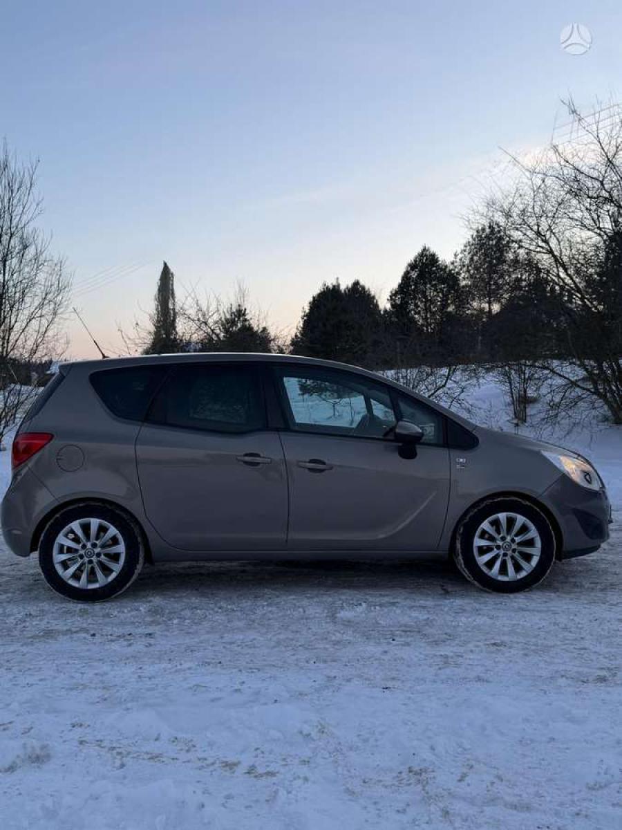 Opel Meriva 2013 in Utena, with an engine capacity of 1.40 L and mileage of 117 thousand km for 4650 €, photo 15 on AUTOMOTO.COM.LV