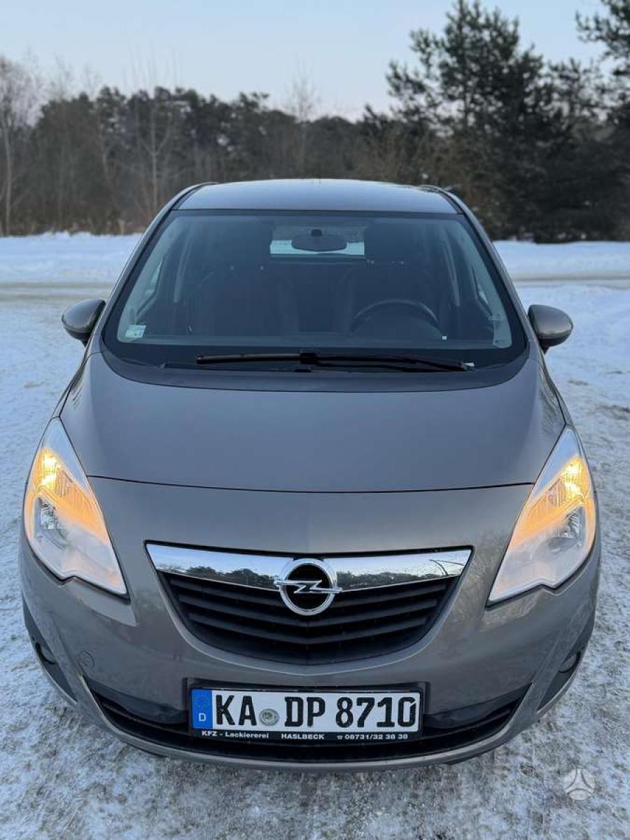 Opel Meriva 2013 in Utena, with an engine capacity of 1.40 L and mileage of 117 thousand km for 4650 €, photo 17 on AUTOMOTO.COM.LV