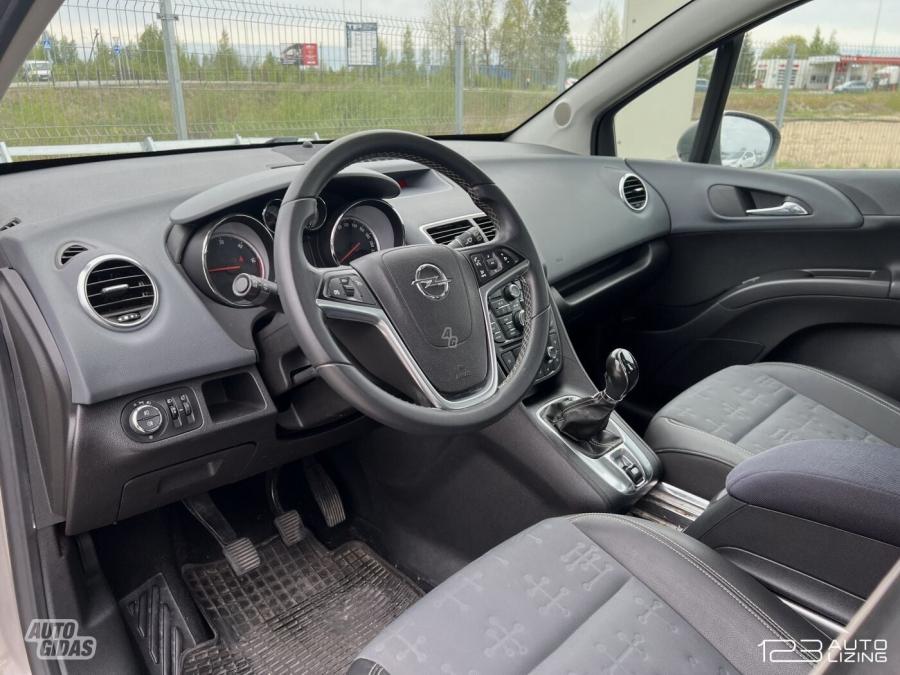 Opel Meriva 2013 in Taurage, with an engine capacity of 1.70 L and mileage of 213 thousand km for 3450 €, photo 11 on AUTOMOTO.COM.LV
