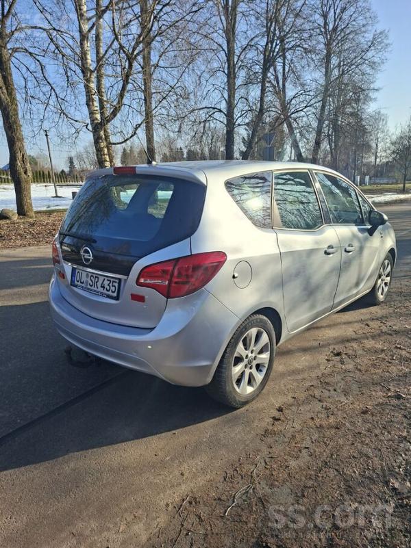 Opel Meriva 2013 Ogre, ar dzinēja tilpumu 1.40 L un nobraukumu 135 tūkst. km par 4150 €, foto 5 vietnē AUTOMOTO.COM.LV