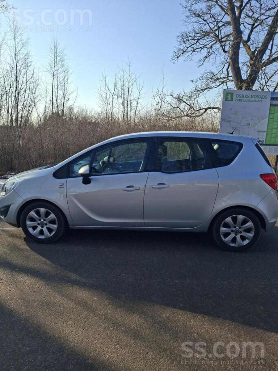 Opel Meriva 2013 Ogre, ar dzinēja tilpumu 1.40 L un nobraukumu 135 tūkst. km par 4150 €, foto 5 vietnē AUTOMOTO.COM.LV