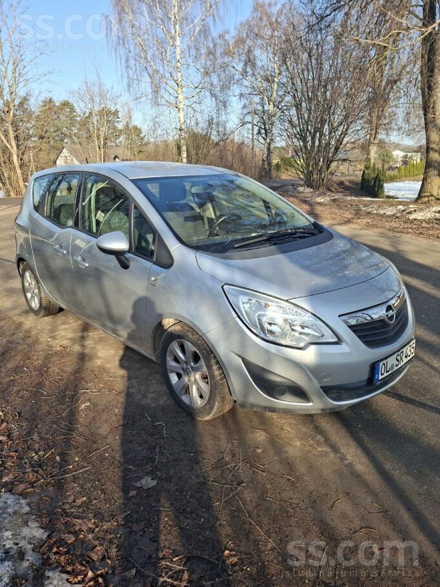 Opel Meriva 2013 Ogre, ar dzinēja tilpumu 1.40 L un nobraukumu 135 tūkst. km par 4150 €, foto 7 vietnē AUTOMOTO.COM.LV