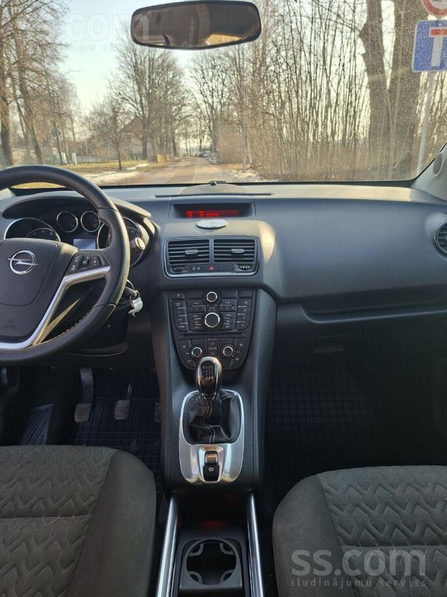 Opel Meriva 2013 Ogre, ar dzinēja tilpumu 1.40 L un nobraukumu 135 tūkst. km par 4150 €, foto 13 vietnē AUTOMOTO.COM.LV