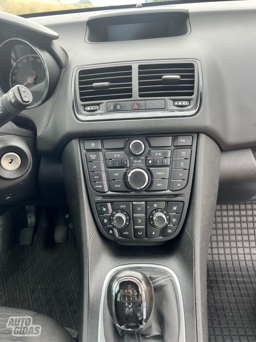 Opel Meriva 2015 in Klaipeda, with an engine capacity of 1.40 L and mileage of 139 thousand km for 5900 €, photo 22 on AUTOMOTO.COM.LV