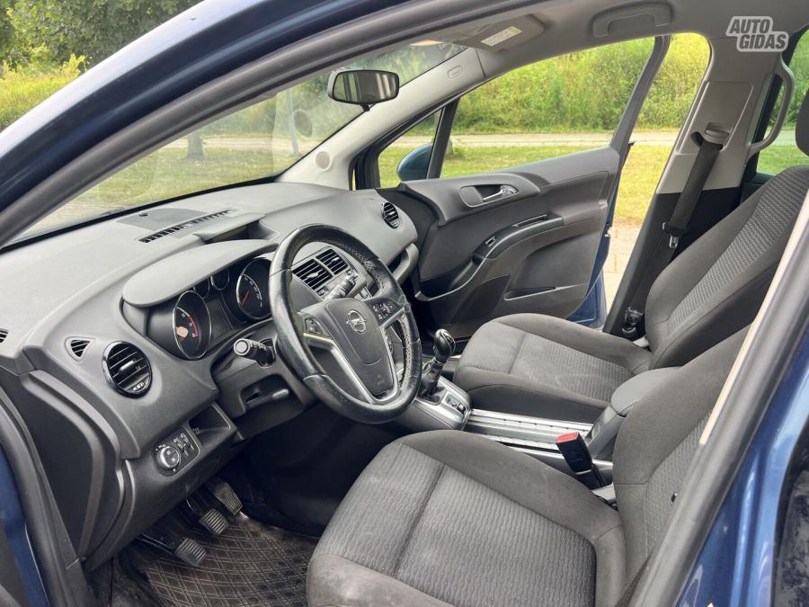 Opel Meriva 2015 in Klaipeda, with an engine capacity of 1.40 L and mileage of 139 thousand km for 5900 €, photo 29 on AUTOMOTO.COM.LV