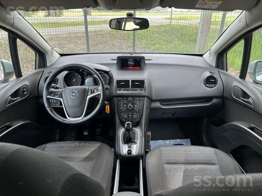 Opel Meriva 2016 Cēsis, ar dzinēja tilpumu 1.60 L un nobraukumu 0 tūkst. km par 5950 €, foto 13 vietnē AUTOMOTO.COM.LV