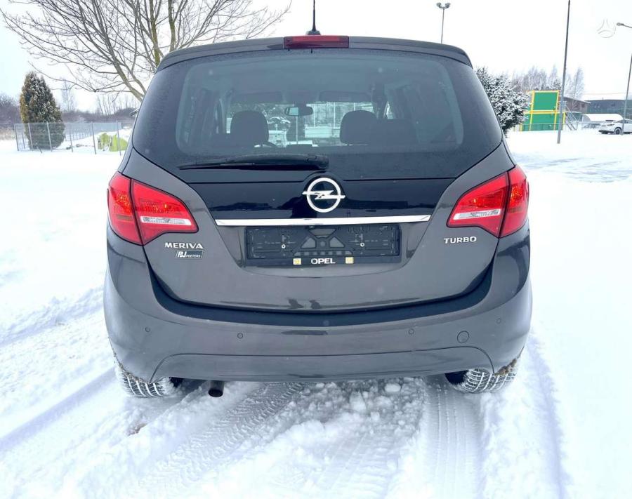 Opel Meriva 2017 in Siauliai, with an engine capacity of 1.36 L and mileage of 137 thousand km for 5798 €, photo 12 on AUTOMOTO.COM.LV