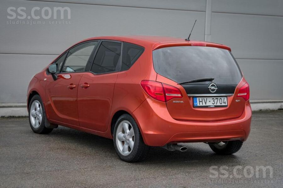 Oranžs Opel Meriva 2012 Rīga, ar dzinēja tilpumu 1.70 L un nobraukumu 0 tūkst. km par 2995 €, foto 6 vietnē AUTOMOTO.COM.LV