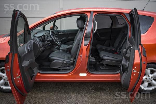Oranžs Opel Meriva 2012 Rīga, ar dzinēja tilpumu 1.70 L un nobraukumu 0 tūkst. km par 2995 €, foto 9 vietnē AUTOMOTO.COM.LV