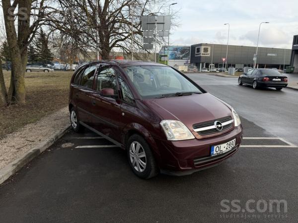 Sarkans Opel Meriva 2005 Rīga, ar dzinēja tilpumu 1.60 L un nobraukumu 103 tūkst. km par 1600 €, foto 2 vietnē AUTOMOTO.COM.LV