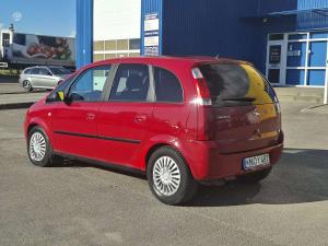 Sarkans Opel Meriva 2005 Plungė, ar dzinēja tilpumu 1.36 L un nobraukumu 125 tūkst. km par 850 €, foto 4 vietnē AUTOMOTO.COM.LV