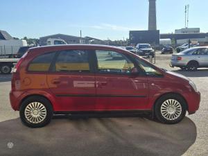 Sarkans Opel Meriva 2005 Plungė, ar dzinēja tilpumu 1.36 L un nobraukumu 125 tūkst. km par 850 €, foto 7 vietnē AUTOMOTO.COM.LV