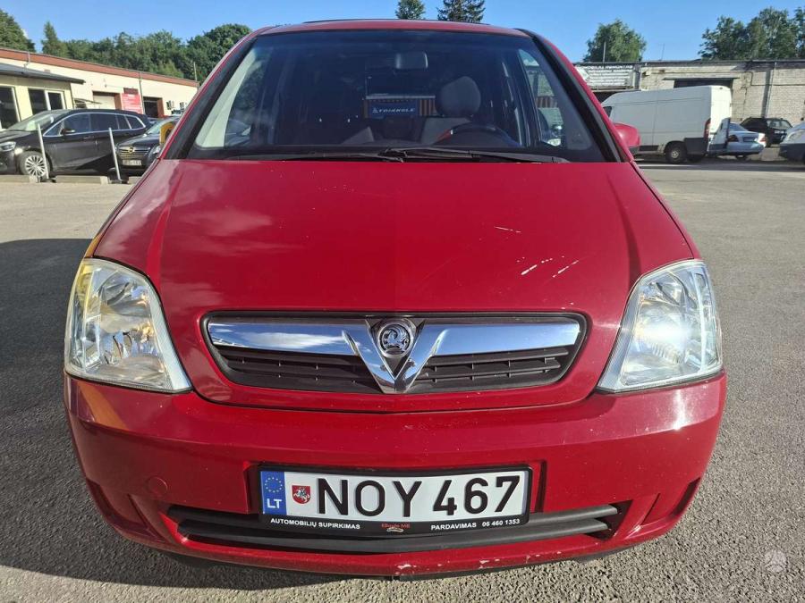 Sarkans Opel Meriva 2005 Plungė, ar dzinēja tilpumu 1.36 L un nobraukumu 125 tūkst. km par 850 €, foto 9 vietnē AUTOMOTO.COM.LV