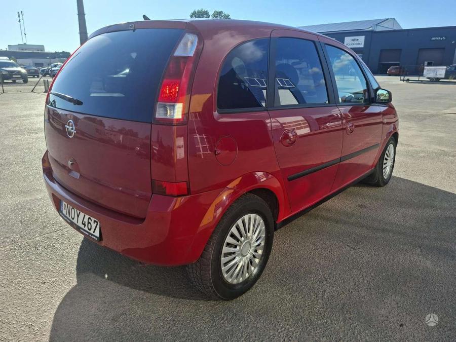 Sarkans Opel Meriva 2005 Plungė, ar dzinēja tilpumu 1.36 L un nobraukumu 125 tūkst. km par 850 €, foto 13 vietnē AUTOMOTO.COM.LV