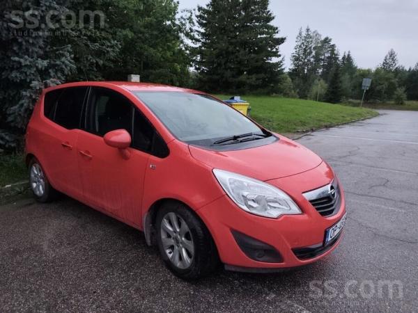 Sarkans Opel Meriva 2010 Jūrmala, ar dzinēja tilpumu 1.70 L un nobraukumu 280 tūkst. km par 2890 €, foto 3 vietnē AUTOMOTO.COM.LV