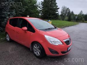 Sarkans Opel Meriva 2010 Jūrmala, ar dzinēja tilpumu 1.70 L un nobraukumu 280 tūkst. km par 2890 €, foto 4 vietnē AUTOMOTO.COM.LV