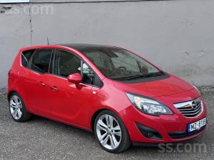 Sarkans Opel Meriva 2012 Rīga, ar dzinēja tilpumu 1.70 L un nobraukumu 228 tūkst. km par 3290 €, foto 3 vietnē AUTOMOTO.COM.LV