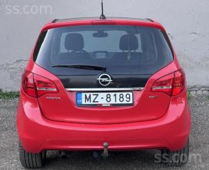 Sarkans Opel Meriva 2012 Rīga, ar dzinēja tilpumu 1.70 L un nobraukumu 228 tūkst. km par 3290 €, foto 4 vietnē AUTOMOTO.COM.LV
