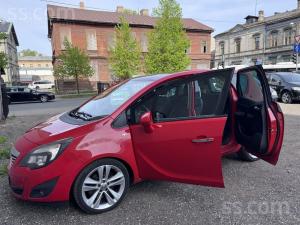 Sarkans Opel Meriva 2012 Rīga, ar dzinēja tilpumu 1.70 L un nobraukumu 228 tūkst. km par 3290 €, foto 8 vietnē AUTOMOTO.COM.LV