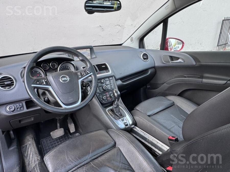 Sarkans Opel Meriva 2012 Rīga, ar dzinēja tilpumu 1.70 L un nobraukumu 228 tūkst. km par 3290 €, foto 9 vietnē AUTOMOTO.COM.LV