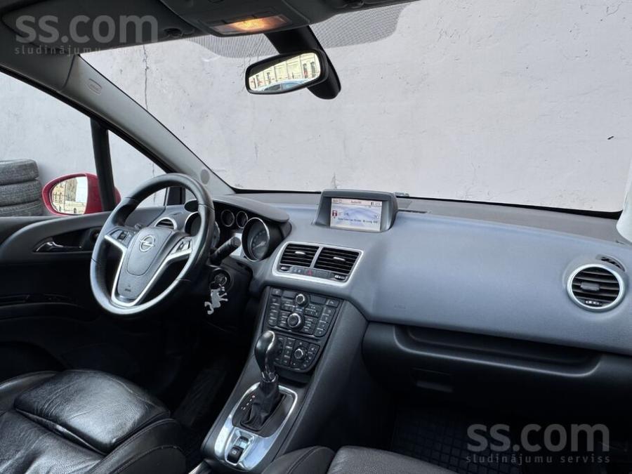 Sarkans Opel Meriva 2012 Rīga, ar dzinēja tilpumu 1.70 L un nobraukumu 228 tūkst. km par 3290 €, foto 10 vietnē AUTOMOTO.COM.LV