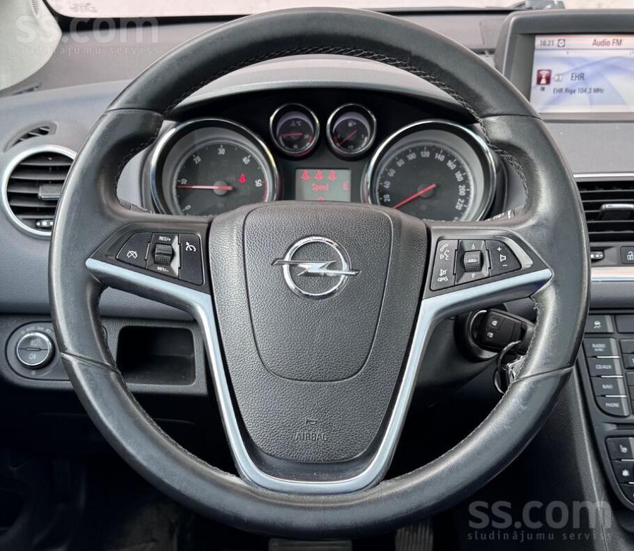 Sarkans Opel Meriva 2012 Rīga, ar dzinēja tilpumu 1.70 L un nobraukumu 228 tūkst. km par 3290 €, foto 14 vietnē AUTOMOTO.COM.LV
