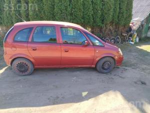 Sarkans Opel Meriva 2006 Tukums, ar dzinēja tilpumu 1.30 L un nobraukumu 350 tūkst. km par 1450 €, foto 3 vietnē AUTOMOTO.COM.LV