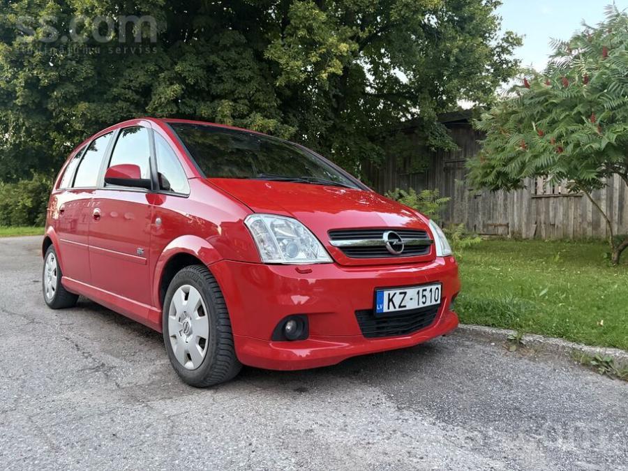 Sarkans Opel Meriva 2006 Saldus, ar dzinēja tilpumu 1.80 L un nobraukumu 219 tūkst. km par 1500 €, foto 1 vietnē AUTOMOTO.COM.LV