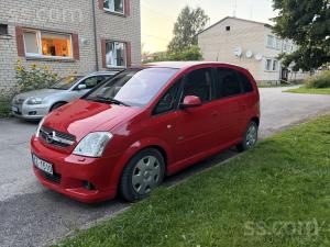 Sarkans Opel Meriva 2006 Saldus, ar dzinēja tilpumu 1.80 L un nobraukumu 219 tūkst. km par 1500 €, foto 3 vietnē AUTOMOTO.COM.LV