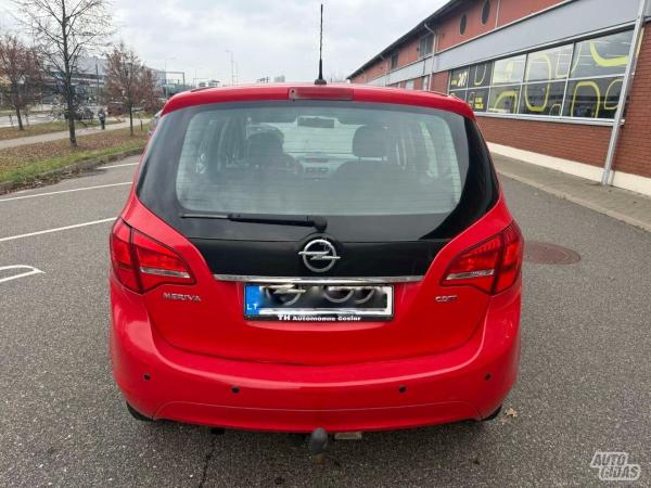 Sarkans Opel Meriva 2010 Viļņa, ar dzinēja tilpumu 1.70 L un nobraukumu 208 tūkst. km par 850 €, foto 6 vietnē AUTOMOTO.COM.LV