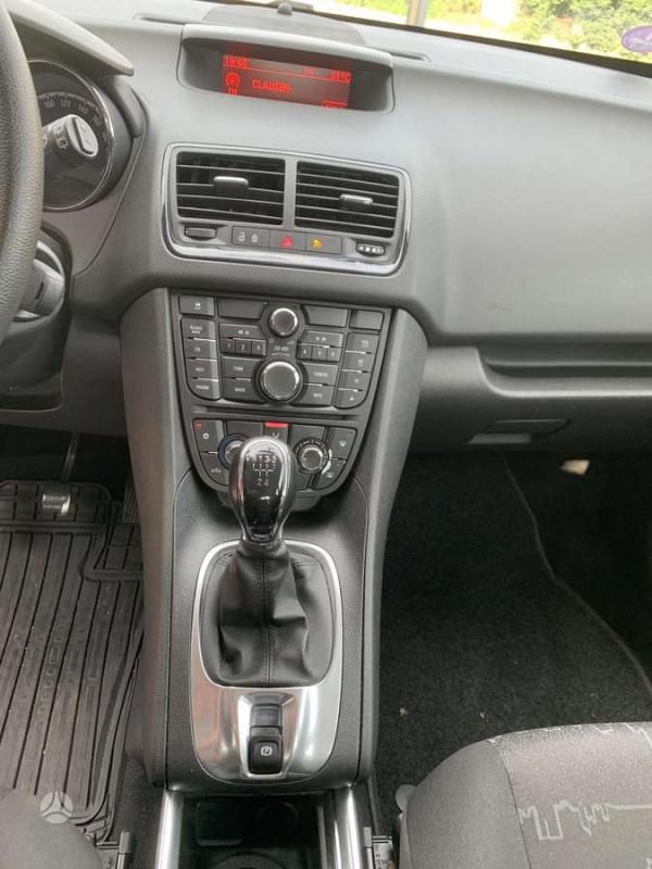 Sarkans Opel Meriva 2013 Kauņa, ar dzinēja tilpumu 1.40 L un nobraukumu 2 tūkst. km par 3350 €, foto 10 vietnē AUTOMOTO.COM.LV