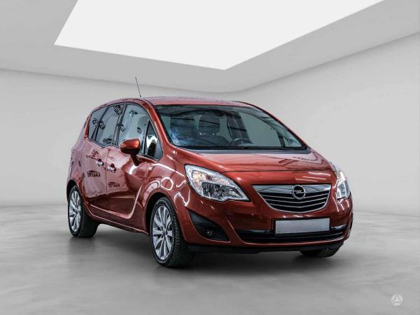 Sarkans Opel Meriva 2013 Kauņa, ar dzinēja tilpumu 1.70 L un nobraukumu 294 tūkst. km par 4790 €, foto 5 vietnē AUTOMOTO.COM.LV