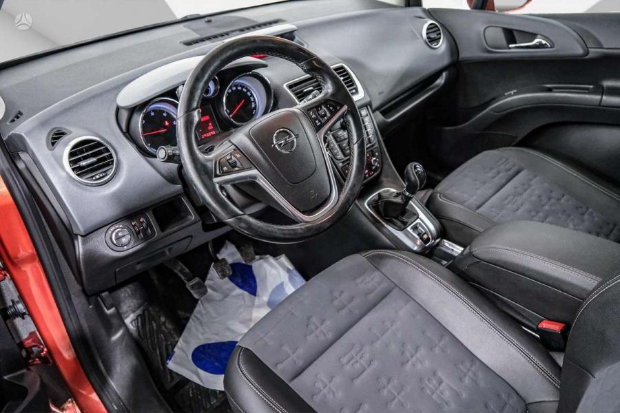 Sarkans Opel Meriva 2013 Kauņa, ar dzinēja tilpumu 1.70 L un nobraukumu 294 tūkst. km par 4790 €, foto 6 vietnē AUTOMOTO.COM.LV