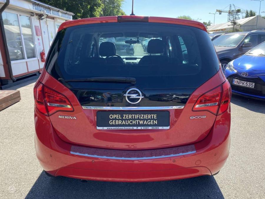 Sarkans Opel Meriva 2016 Klaipėda, ar dzinēja tilpumu 1.60 L un nobraukumu 207 tūkst. km par 4999 €, foto 7 vietnē AUTOMOTO.COM.LV