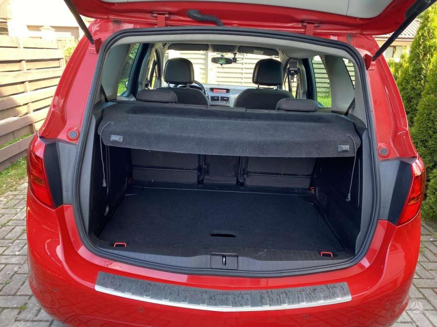 Sarkans Opel Meriva 2016 Klaipėda, ar dzinēja tilpumu 1.60 L un nobraukumu 207 tūkst. km par 4999 €, foto 8 vietnē AUTOMOTO.COM.LV