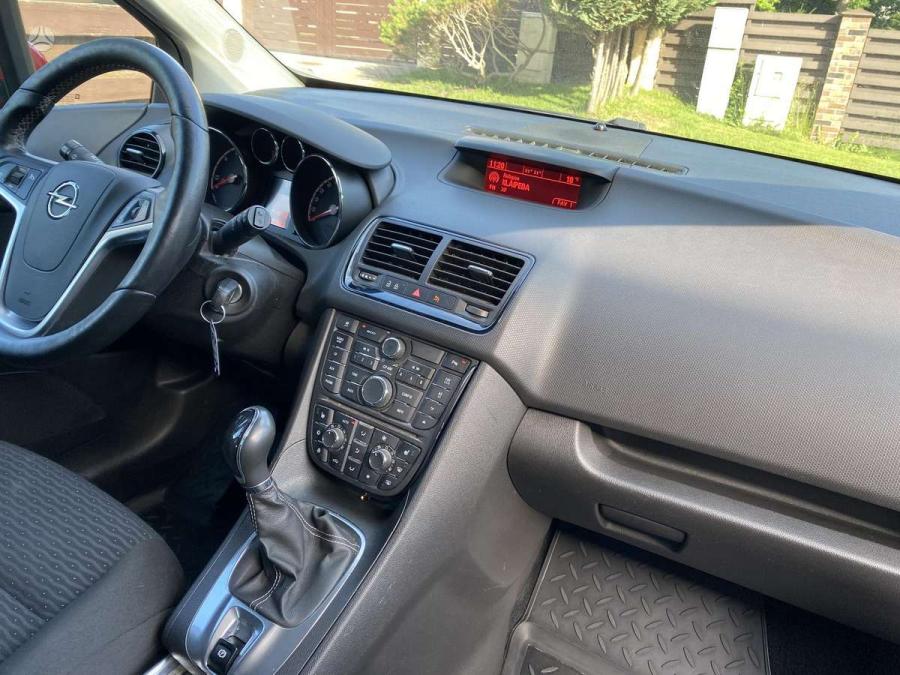 Sarkans Opel Meriva 2016 Klaipėda, ar dzinēja tilpumu 1.60 L un nobraukumu 207 tūkst. km par 4999 €, foto 12 vietnē AUTOMOTO.COM.LV