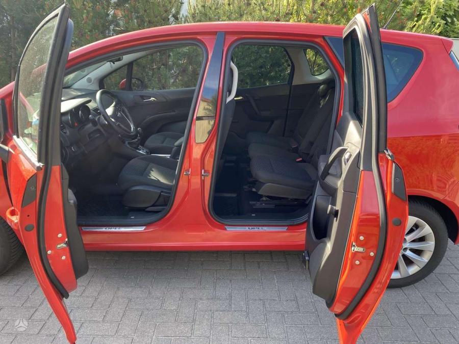 Sarkans Opel Meriva 2016 Klaipėda, ar dzinēja tilpumu 1.60 L un nobraukumu 207 tūkst. km par 4999 €, foto 18 vietnē AUTOMOTO.COM.LV