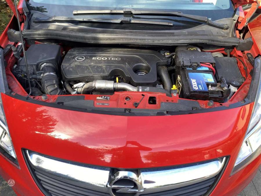 Sarkans Opel Meriva 2016 Klaipėda, ar dzinēja tilpumu 1.60 L un nobraukumu 207 tūkst. km par 4999 €, foto 21 vietnē AUTOMOTO.COM.LV