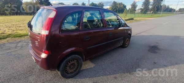 Опель Мерива 2004 в Елгава на AUTOMOTO.COM.LV Красный Опель Мерива 2004 в Елгава, объемом двигателя 1.60 л и пробегом 275 тыс. км за 950 €, фото 5 на AUTOMOTO.COM.LV