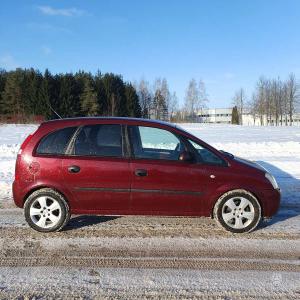 Sarkans Opel Meriva 2005 Utena, ar dzinēja tilpumu 1.70 L un nobraukumu 300 tūkst. km par 800 €, foto 2 vietnē AUTOMOTO.COM.LV