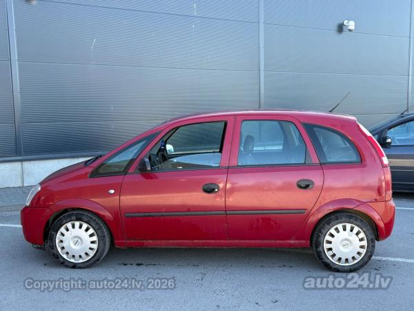 Red Opel Meriva 2005 in Rapla, with an engine capacity of 1.40 L and mileage of 220 thousand km for 650 €, photo 1 on AUTOMOTO.COM.LV