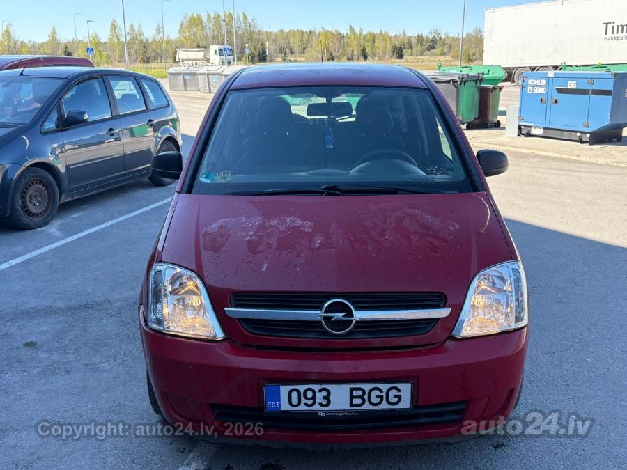 Sarkans Opel Meriva 2005 Rapla, ar dzinēja tilpumu 1.40 L un nobraukumu 220 tūkst. km par 650 €, foto 4 vietnē AUTOMOTO.COM.LV